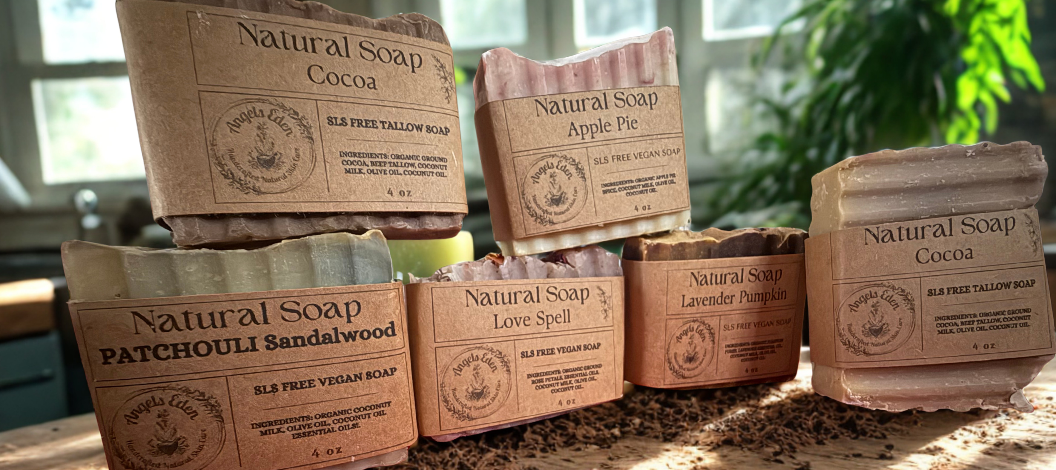 Handcrafted Soaps – Angels Eden LLC